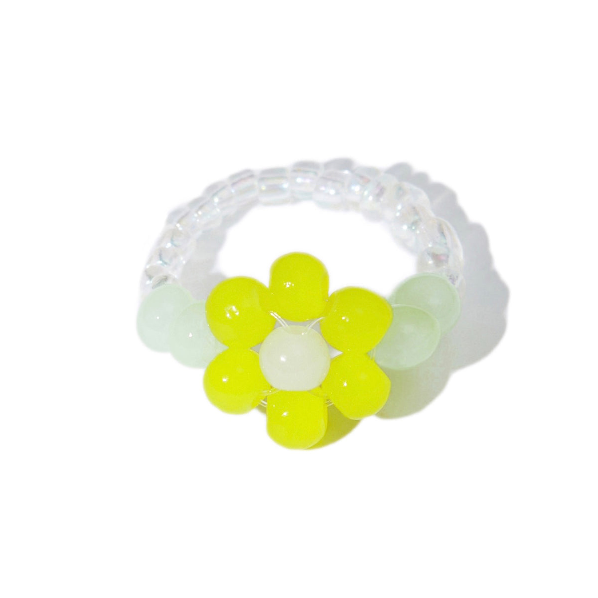 Flower Power Ring in Lemon – shopsnackbreak